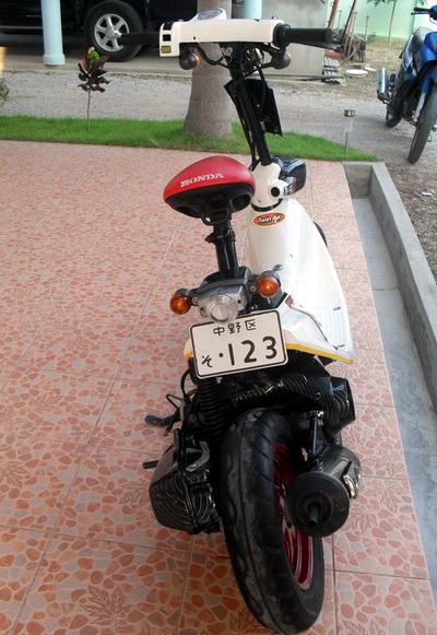 ประกาศ!! ขาย HONDA ZOOK 50 cc. ญี่ปุ่น สีขาวมุก เครื่อง HONDA DIO af 28 ...