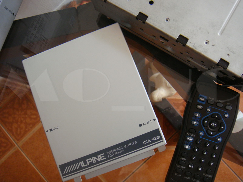 ประกาศ!! ขาย1DIN Alpine IVA-D310E 7"DVD พร้อม กล่อง iPod KCA-420i มือ ...