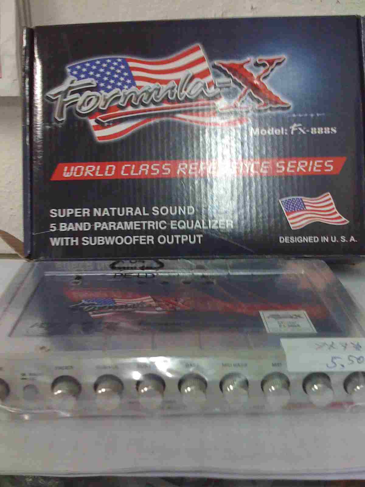 ประกาศ!! ปรีแอมป์ Formula-X รุ่น FX - 888S ราคา 4,500 บาท (รวมค่า ...