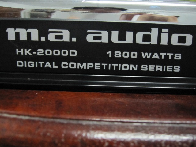ประกาศ!! แอมป์ขับซับ MA audio รุ่น HK2000D